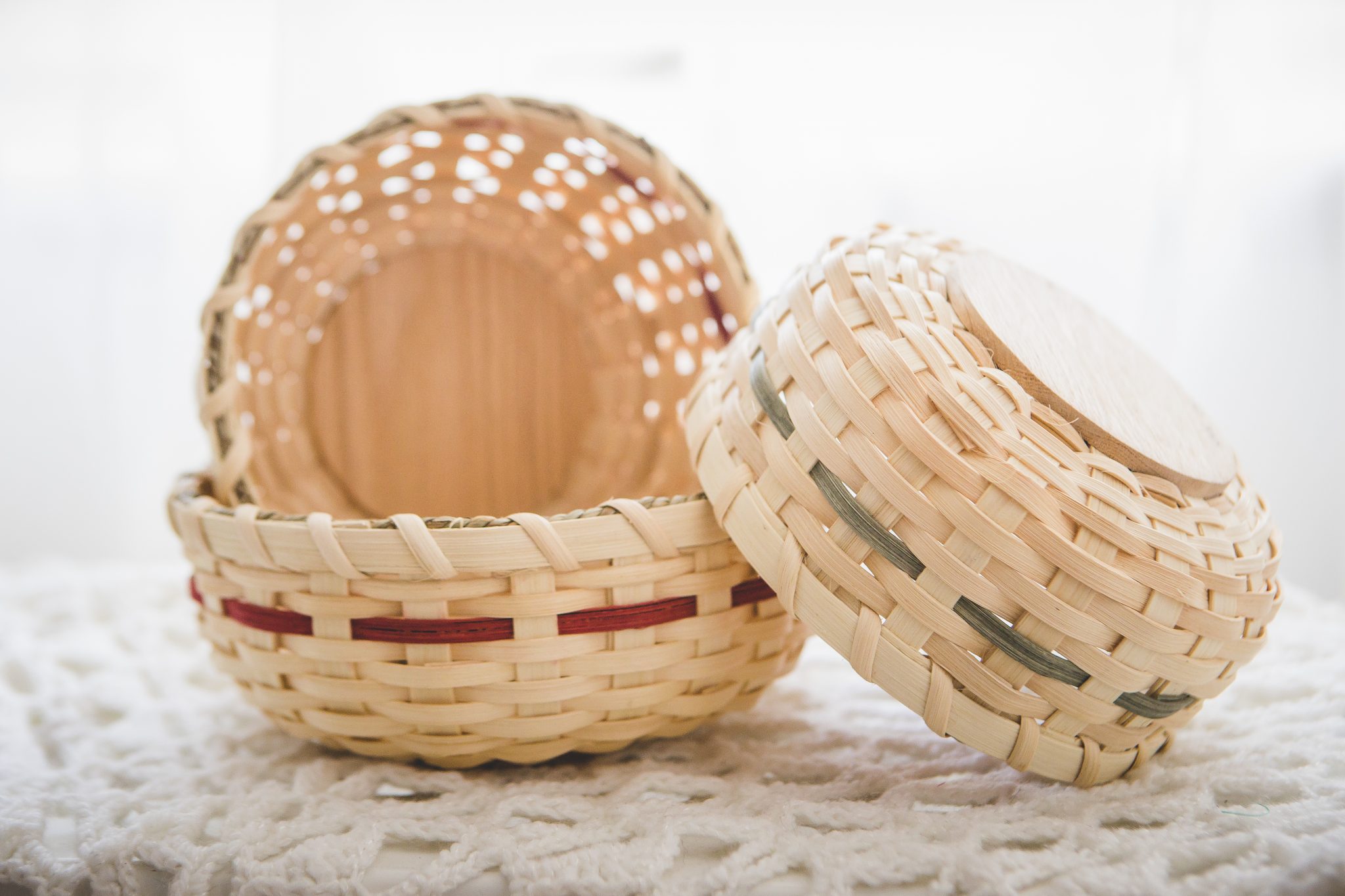 Panier de table – Les 2 soeurs dans le même panier